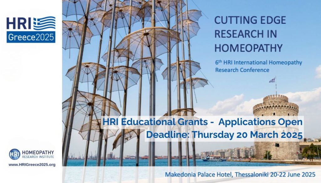 Homeopathy Research Institute | HRI